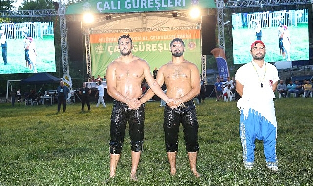 62. Geleneksel Tarihi Çalı Güreşleri’nin başpehlivanı Enes Doğan ...