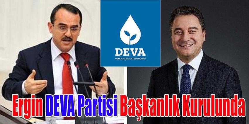 Sadullah Ergin DEVA İle Aktif Siyasete Devam - iskenderun